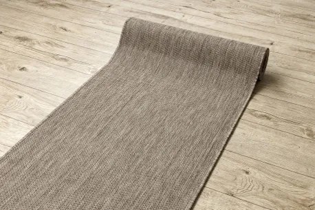 Běhoun SISAL FLOORLUX model 20433 taupe HLADKÝ