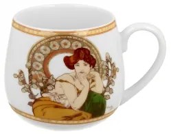 DUO ALPHONSE MUCHA - TOPAZ - Hrnek baculka 430 ml