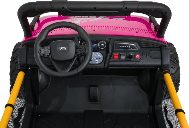 Elektrické autíčko Buggy UTV SPEED růžové