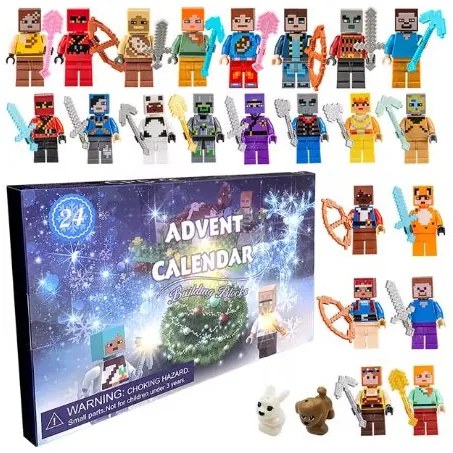 Adventní kalendář - Minecraft figurky Varianta: varianta 3