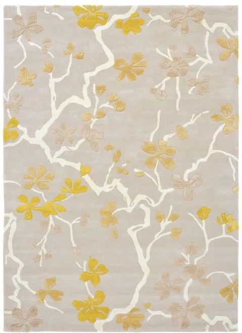 Moderní kusový koberec Sanderson Anthea Saffron 47106 - 140x200 cm - Brink&Campman