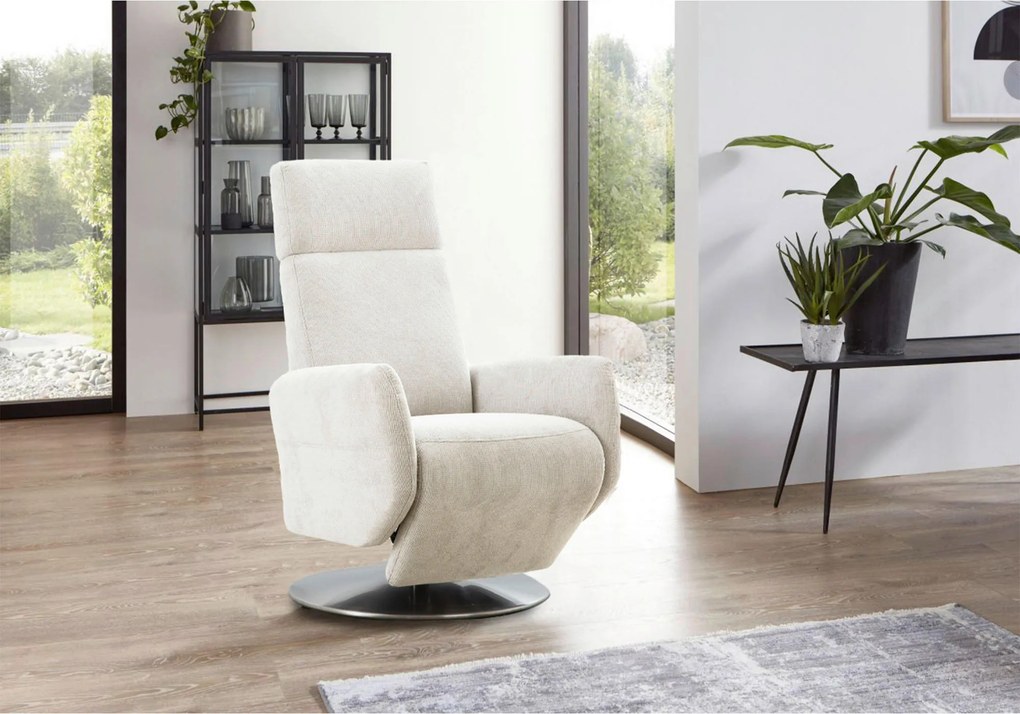 XXXLutz RELAXAČNÍ KŘESLO, textil, krémová Sit & More - Online Only křesla & taburety - 000144006206