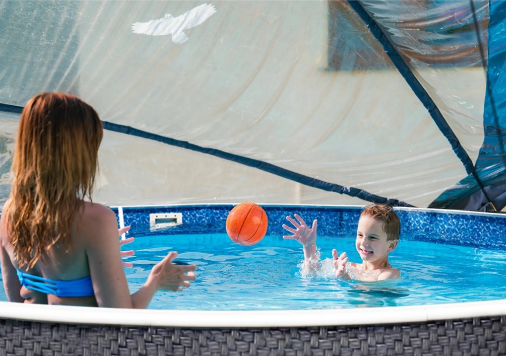 Marimex | Zastřešení Marimex Pool House Control - 4,57 m pro bazény s ocelovou stěnou | 19900174
