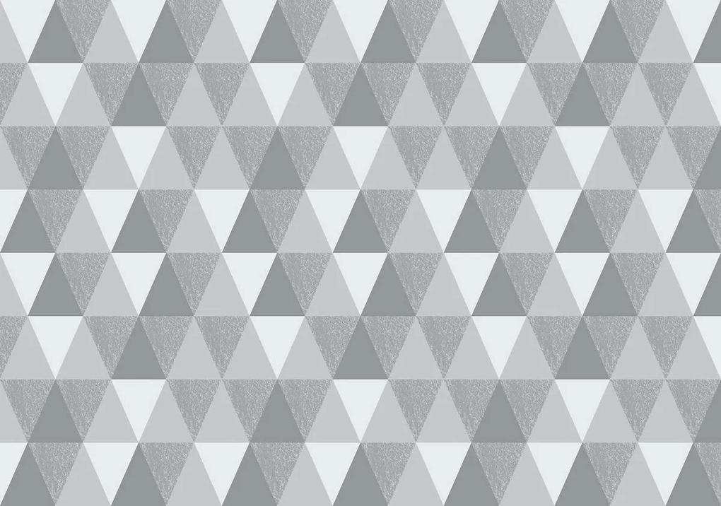 Fototapeta - Trojúhelníky vzor (254x184 cm)