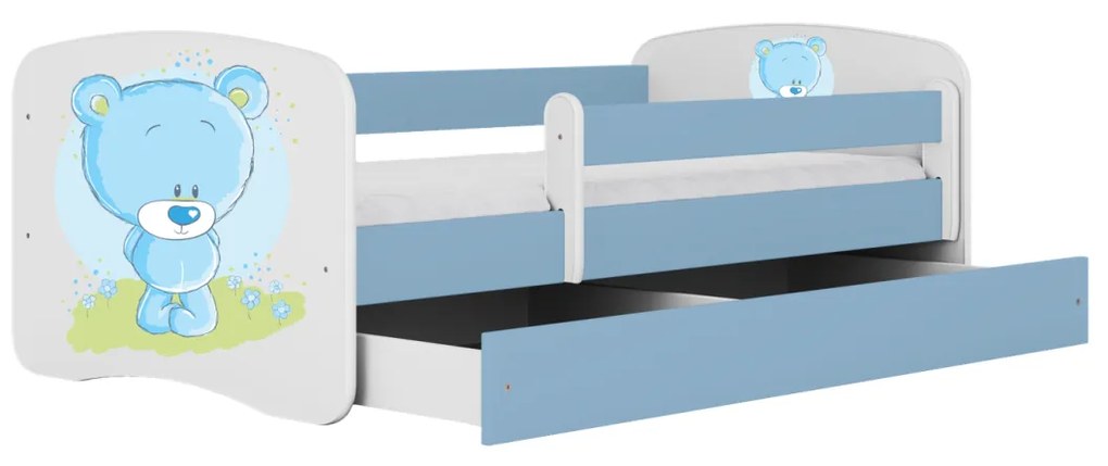 Dětská postel Babydreams medvídek modrá