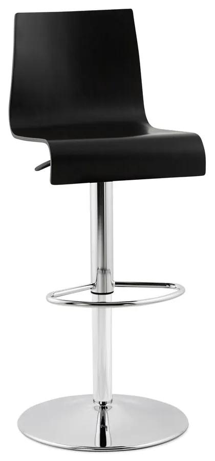 Moderní barová židle Cameron černá