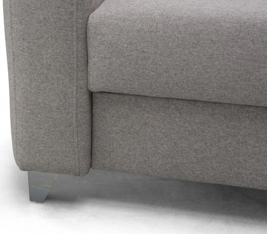 Casarredo - Komfort nábytek Rozkládací sedací souprava do U SELECT pravá, látky A1 | barva: N4 ořech,potah: neat 92