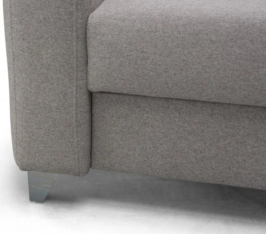 Casarredo - Komfort nábytek Rozkládací sedací souprava do U SELECT pravá, látky A1 | barva: N7 černá,potah: gemma 72