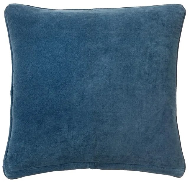 BUNGALOW Povlak na polštář Velvet Dragonfly 50x50cm, modrá barva, textil