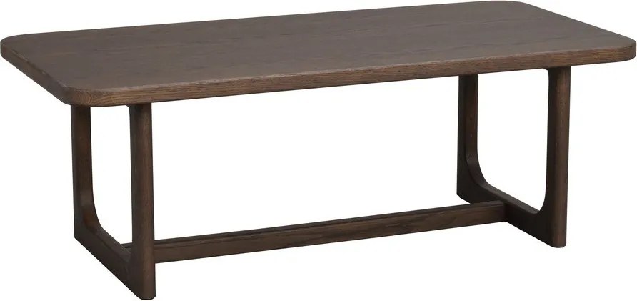 Konferenční stolek s deskou v dubovém dekoru v tmavě přírodní barvě 50x103 cm Driscoll – Rowico