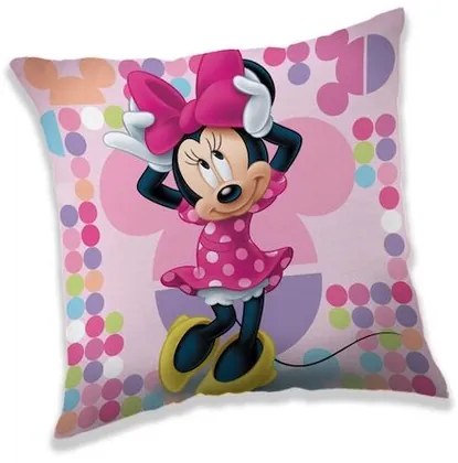 Jerry Fabrics Polštářek Minnie pink 03, 40 x 40 cm
