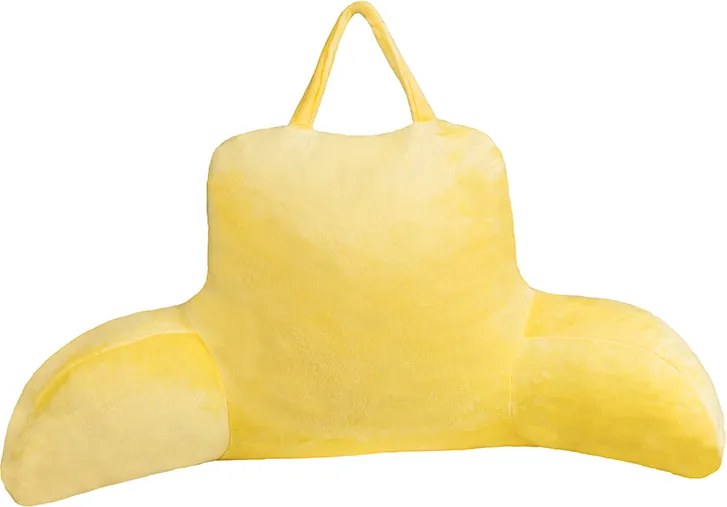 Bellatex Polštář - opěrka na čtení Žlutá 50x100 cm