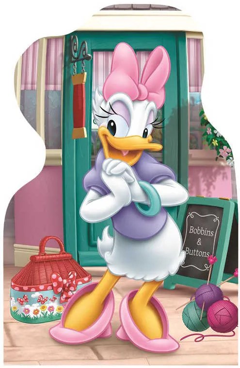 DINO Puzzle 4x54 dílků Minnie a Daisy v létě 13x19cm skládačka 4v1 dn333253