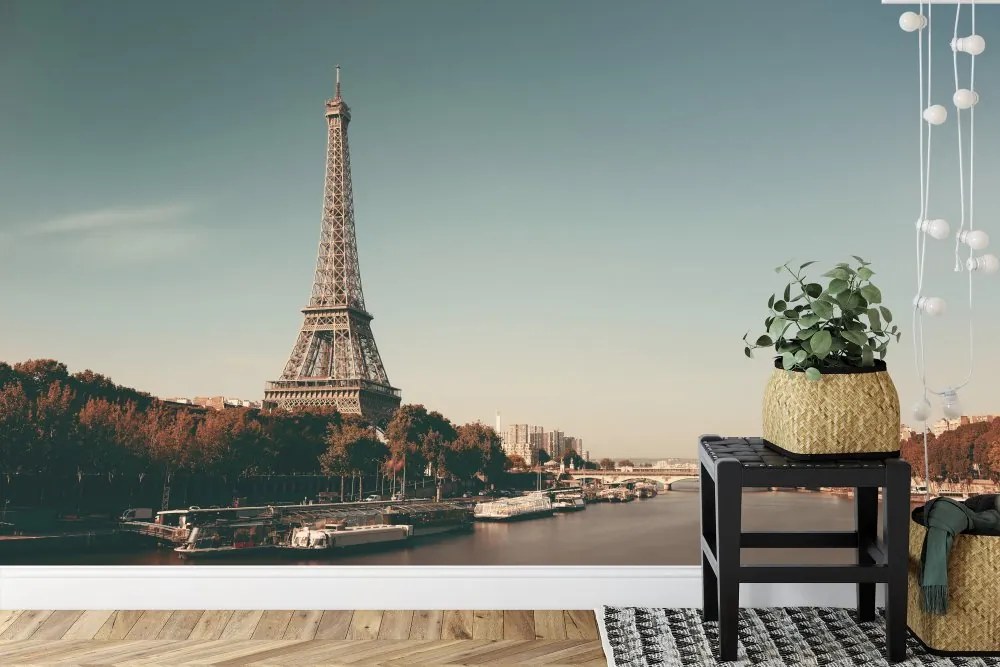 Fototapeta Paříž Eiffelova Věž Strukturální vinyl 416x290