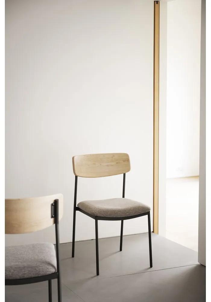 Jídelní židle v béžovo-přírodní barvě v sadě 2 ks Maymont – Rowico