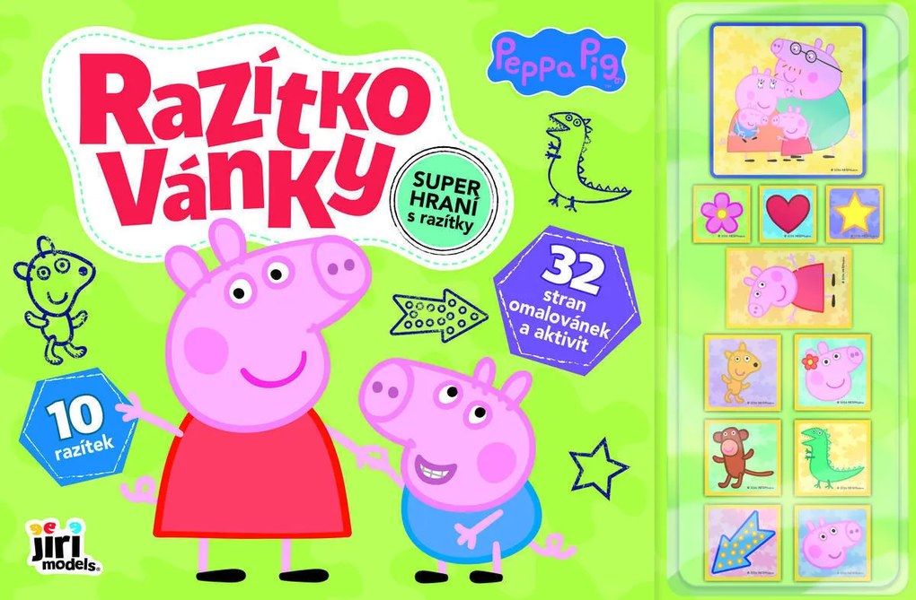JIRI MODELS Razítkovánky Peppa Pig 3