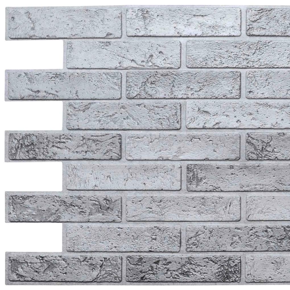Grace ТP10017309 3D panel Cihla tmavě šedá (499 x 962 mm)