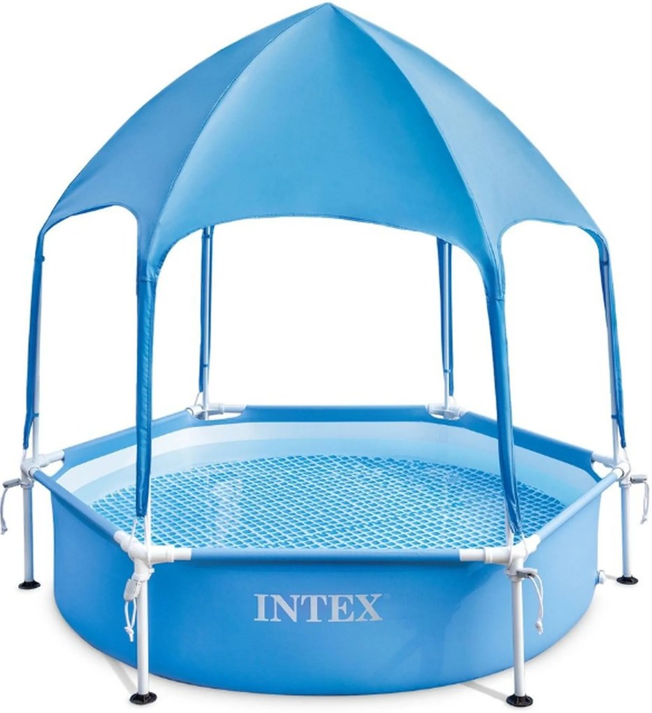 INTEX Bazén s konstrukcí se stříškou Canopy Metal Frame 1,83 x 0,38m 28209NP