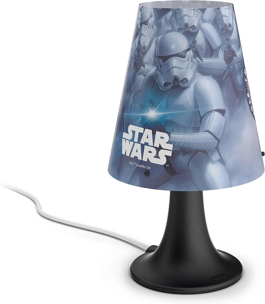 PHILIPS Disney 71795/99/16 dětská stolní LED lampička Star Wars 1x2,3W 2700K