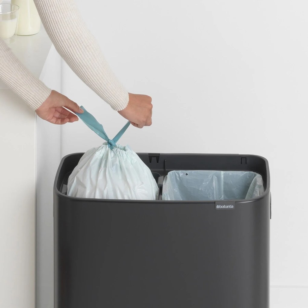 Brabantia BO Touch Bin 2x30L matná černá