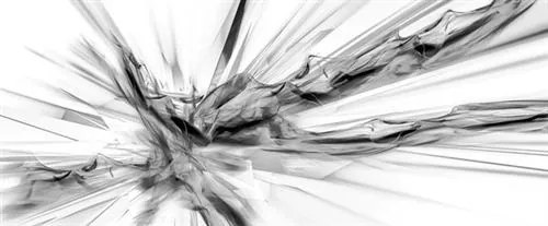 Vliesové fototapety abstrakce černo-bílá rozměr 250 cm x 104 cm
