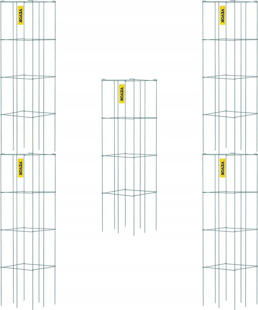 Opěrky Na Rajčata Růží Pergola Rostlin Květiny 5 Ks