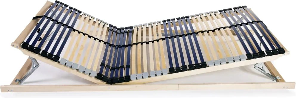 Lamelový rošt postele se 42 lamelami 7 zón 100 x 200 cm 246476