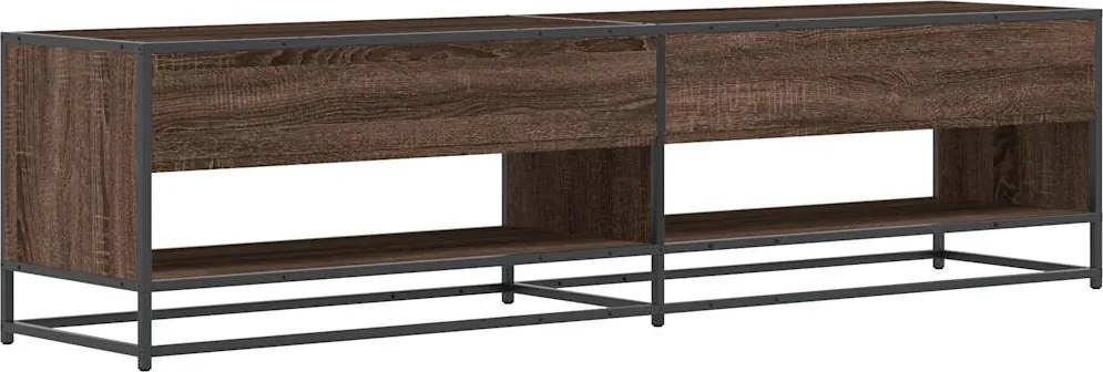 TV skříňka hnědý dub 180,5 x 40 x 46 cm kompozitní dřevo 3300804