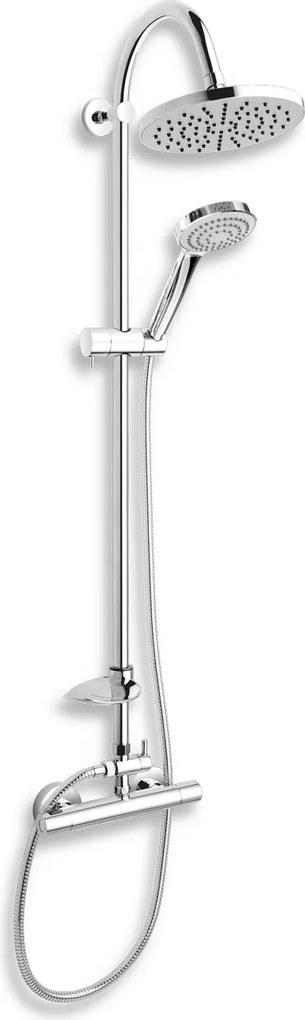 Novaservis Sprchové soupravy - Sprchový set s termostatem, chrom, SET040/TER,0
