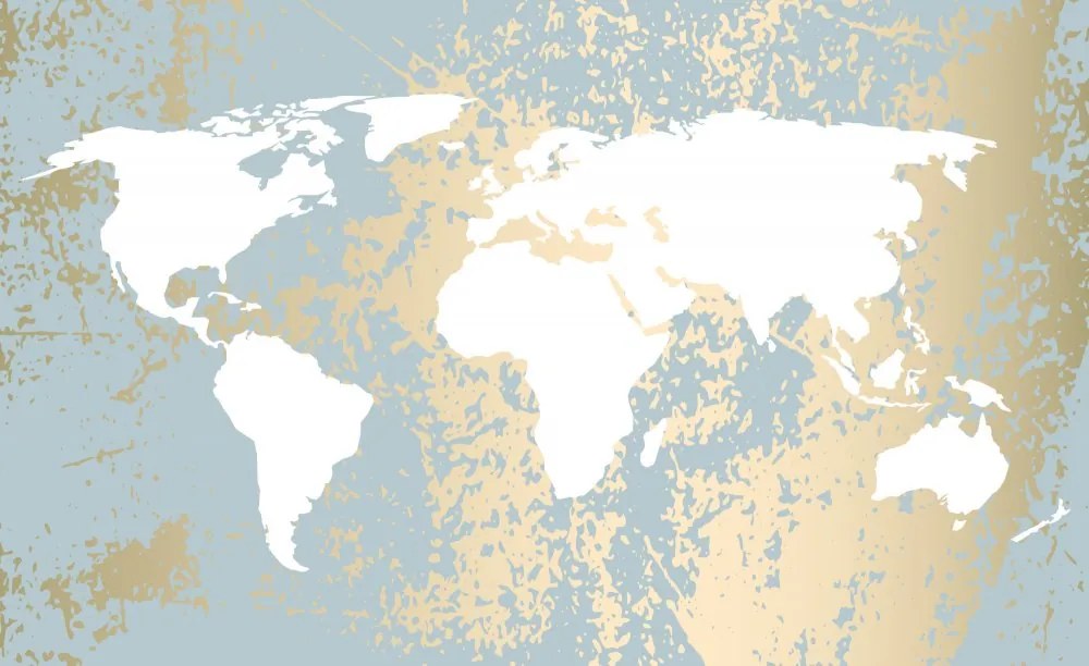 Fototapeta Mapa Světa Omyvatelný vlies 315x210