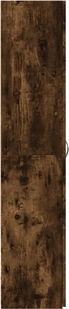 Kartotéka kouřový dub 60 x 32 x 153 cm kompozitní dřevo 3276648