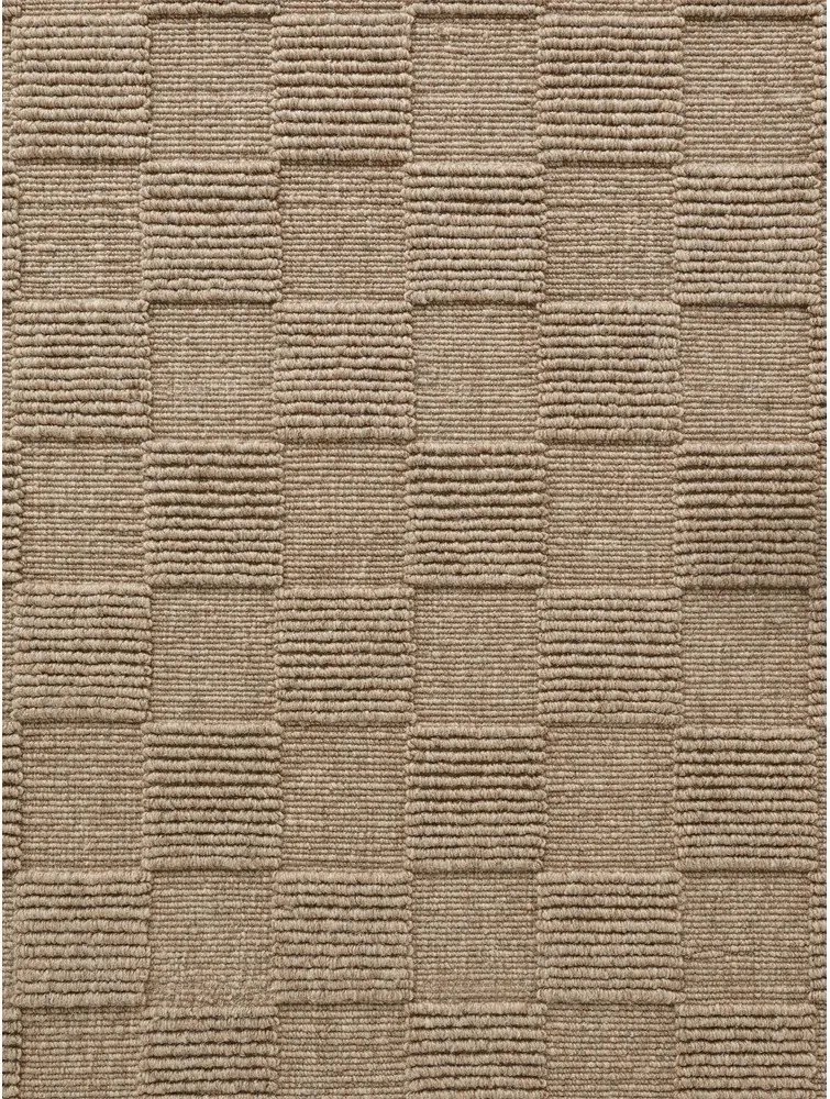 Hnědý ručně tkaný vlněný běhoun 80x200 cm Scala – Villeroy&Boch