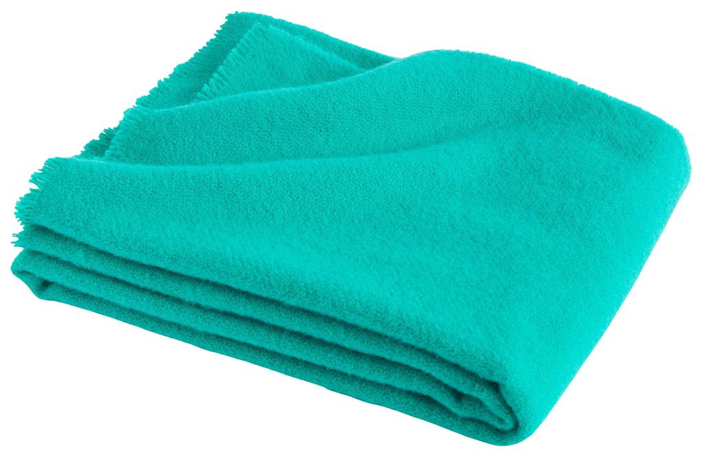 HAY Vlněná deka Mono, Aqua Green