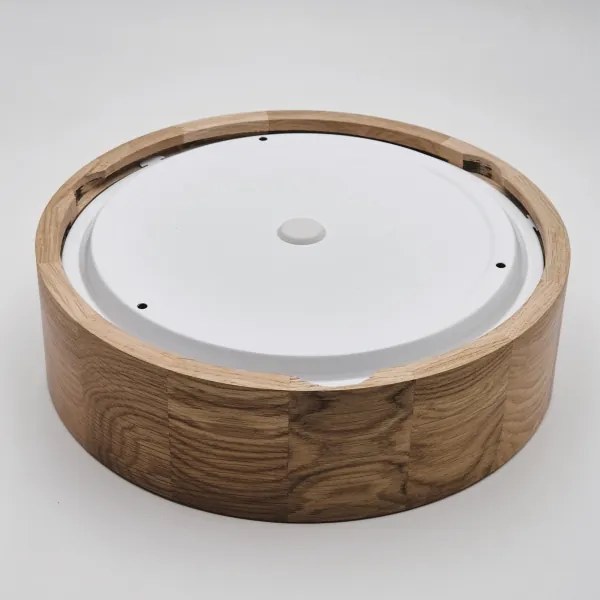 Stropní svítidlo OAK 2xE27/15W/230V IP54 dub pr. 27 cm