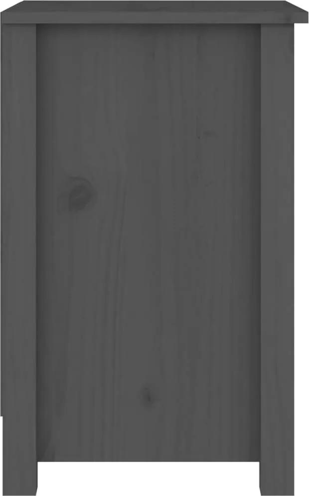 vidaXL Noční stolky 2 ks 40 x 35 x 55 cm masivní borové dřevo [820961] Barva: medová hnědá