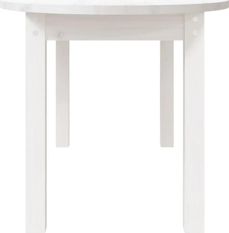 vidaXL Konferenční stolek 110 x 55 x 45 cm masivní borové dřevo [822343] Barva: Černá