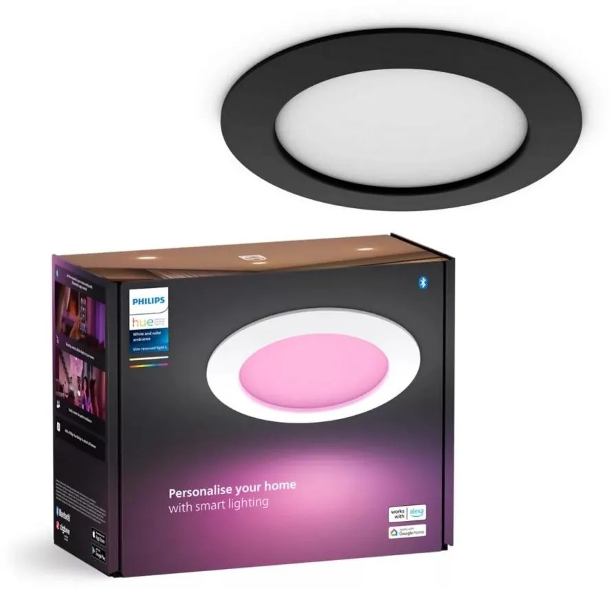 Philips - LED RGBW Stmívatelné koupelnové svítidlo Hue SLIM LED/12W/230V IP44