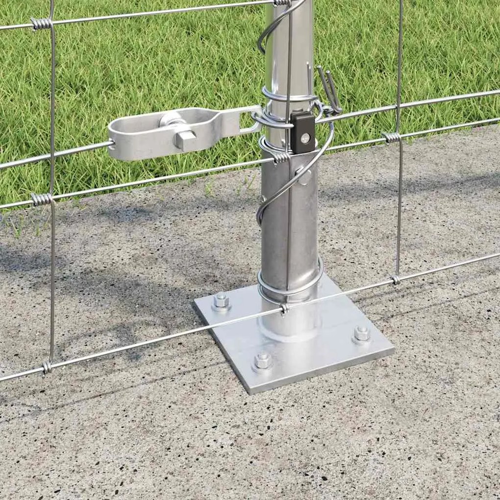 Svařovaná drátěná plotina s betonovou základnou 50 x 1,4 m 3351542