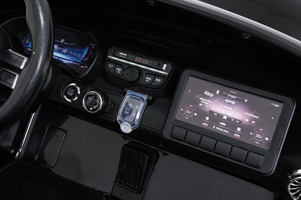 Ramiz Mercedes-Benz GT63 AMG elektrické autíčko pro děti černé