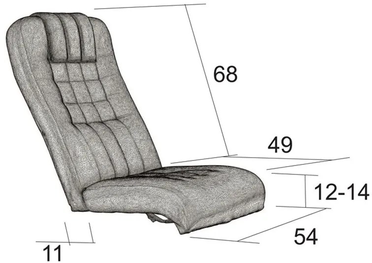 BRADOP Křeslo polohovací DANÍK R19