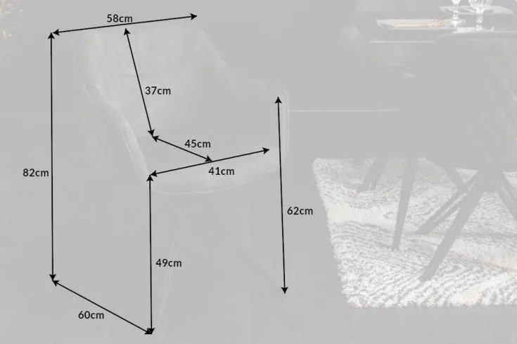 Designová dřevěná kuchyňská židle zelená &ndash; Camprestre III