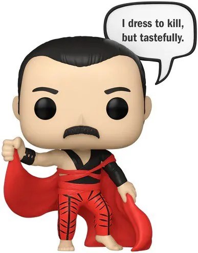 Funko pop! queen - freddie mercury (i dress to kill) - figurka