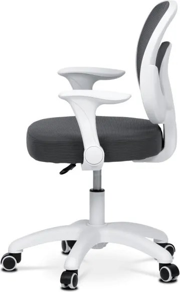 Dětská otočná židle šedá KA-K1062 GREY