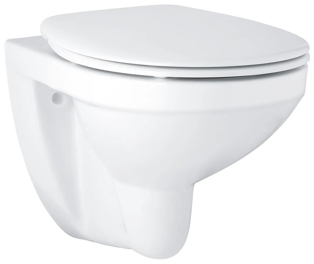 Grohe Bau Ceramic - Závěsné WC se sedátkem, alpská bílá 39497000