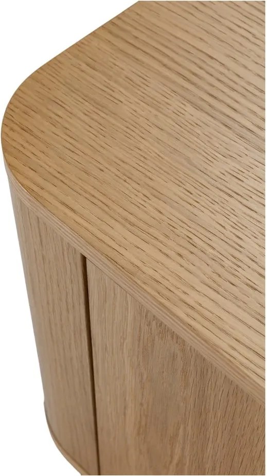 TV stolek v dekoru dubu v přírodní barvě 180x50,5x40 cm Padoc – MOME