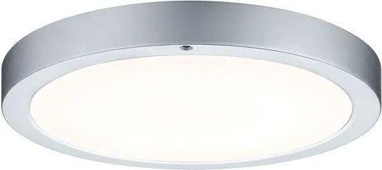 P 70433 VÝPRODEJ Stropní svítidlo Smooth LED panel 11W matný chrom bílá kov plast - PAULMANN