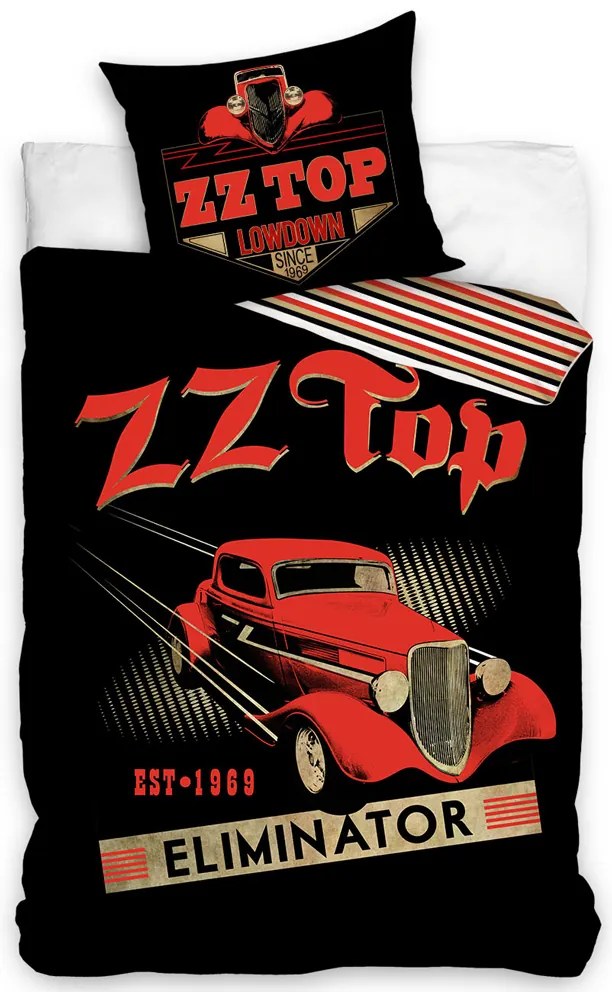 Bavlněné povlečení ZZ Top Eliminator