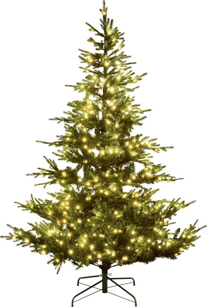 Livarno® Umělý vánoční LED stromek, 228 cm