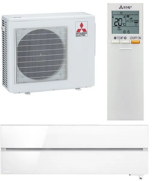 Klimatizace Mitsubishi Diamond natural white nordic 5kW 1+1 R32