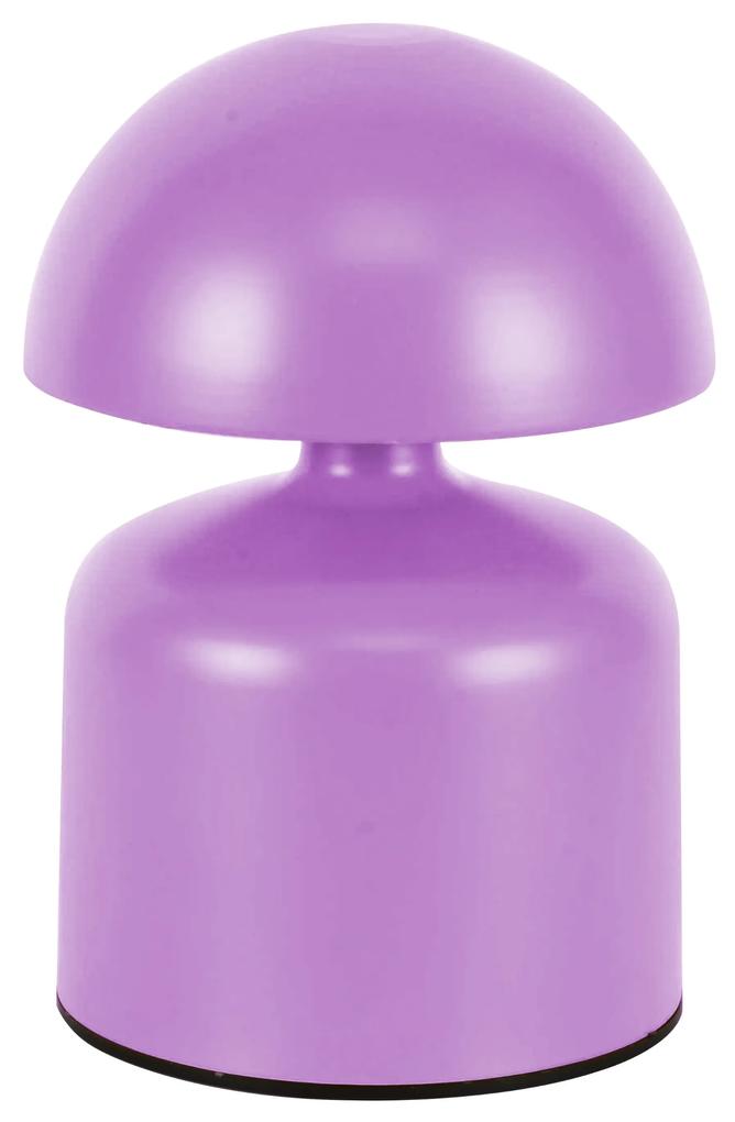Stolní lampa Brio LED matná vybledlá růžová Leitmotiv